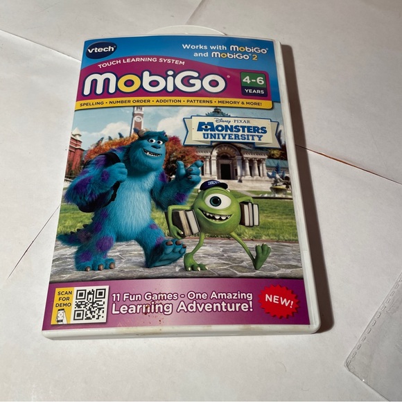 Nintendo | Toys | Vtech Mobigo Monsters University Game | Poshmark